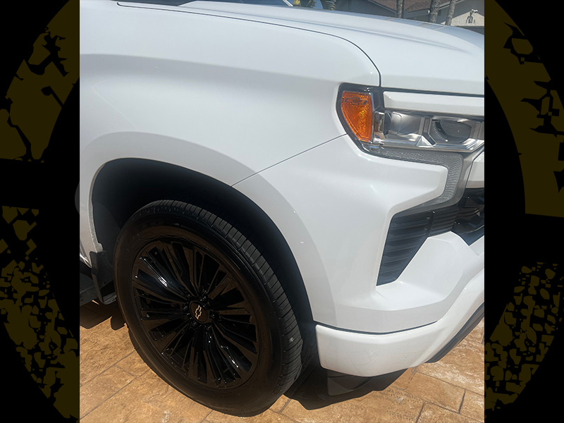 2022 Chevrolet Silverado 1500 - 22x9 Voxx Replica Wheels 305/45R22 ...